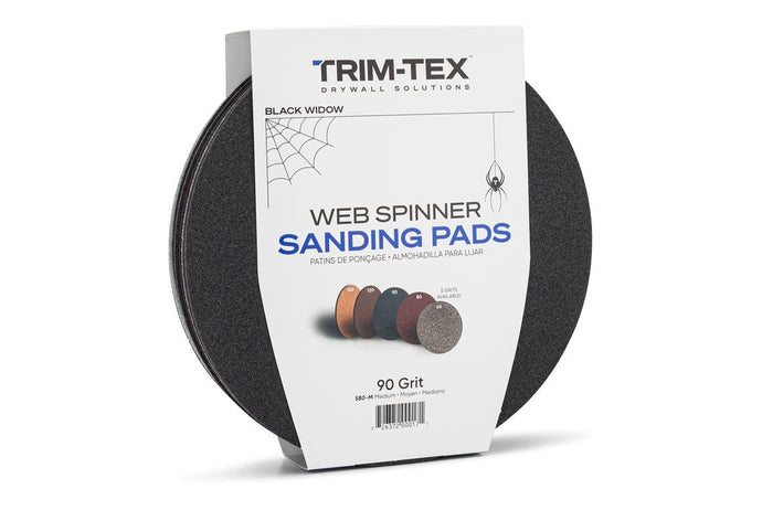 Trim-Tex Round Black Widow 9" Sanding Discs – East Coast Drywall Tools Inc.